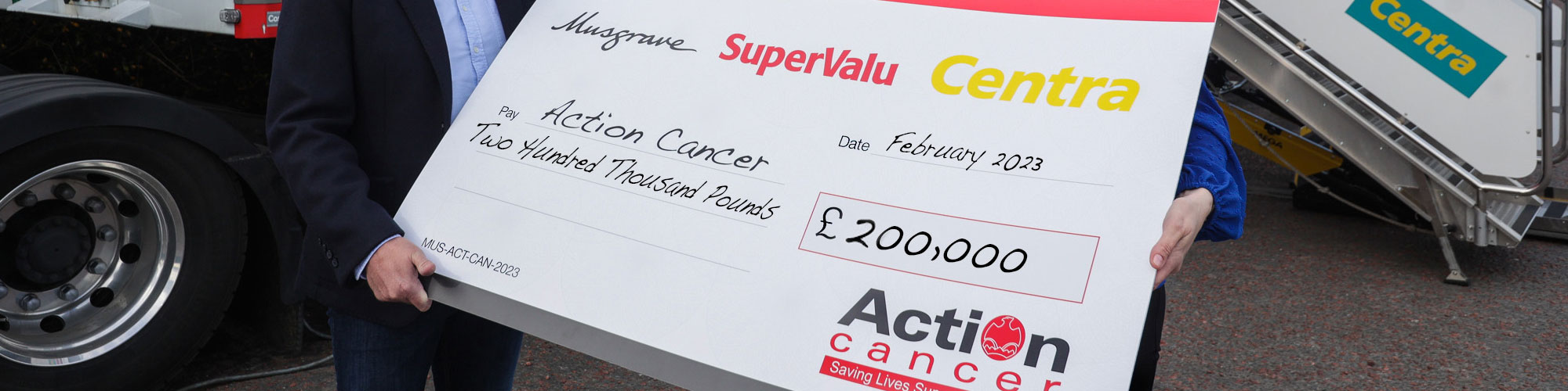 Centra & SuperValu raise a phenomenal £200,000 for Action Cancer — Centra